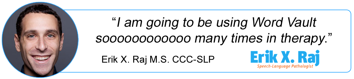 Word Vault App Preview | HomeSpeechHome
