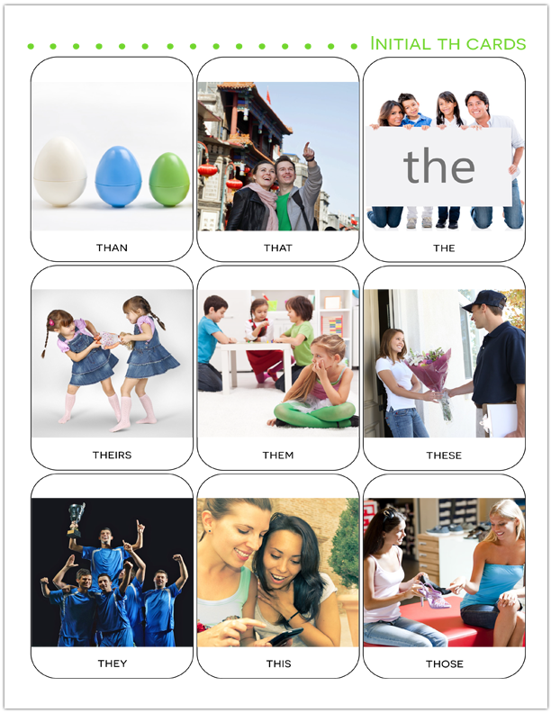 130+ Voiced TH Words, Phrases, Sentences, & Paragraphs by Place & Syllable